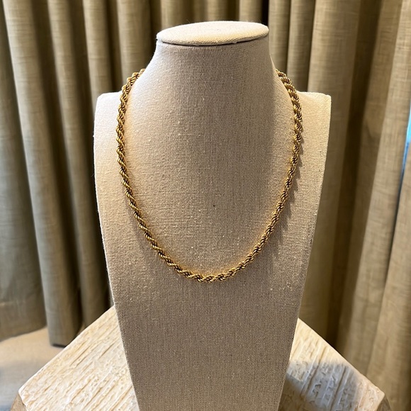 Monet | Jewelry | Monet Twisted Rope Necklace | Poshmark